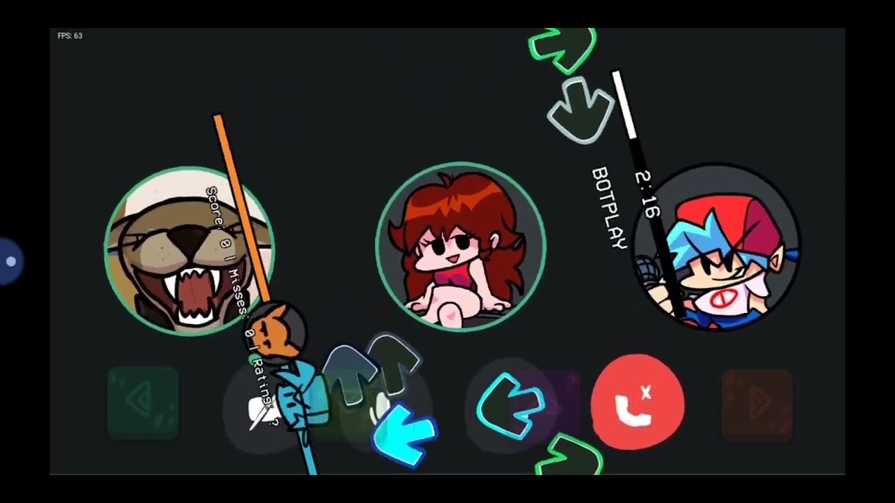 script fnf HUD 360° by me (fnf vs hecker) - YouTube