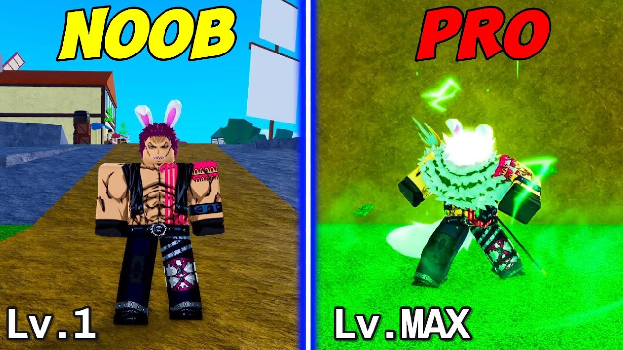 Noob To Pro with Katakuri awakened dough V2 Full Rabbit V4! - YouTube