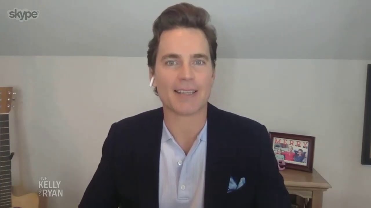 Matt Bomer Does His First Interview in Socks - YouTube