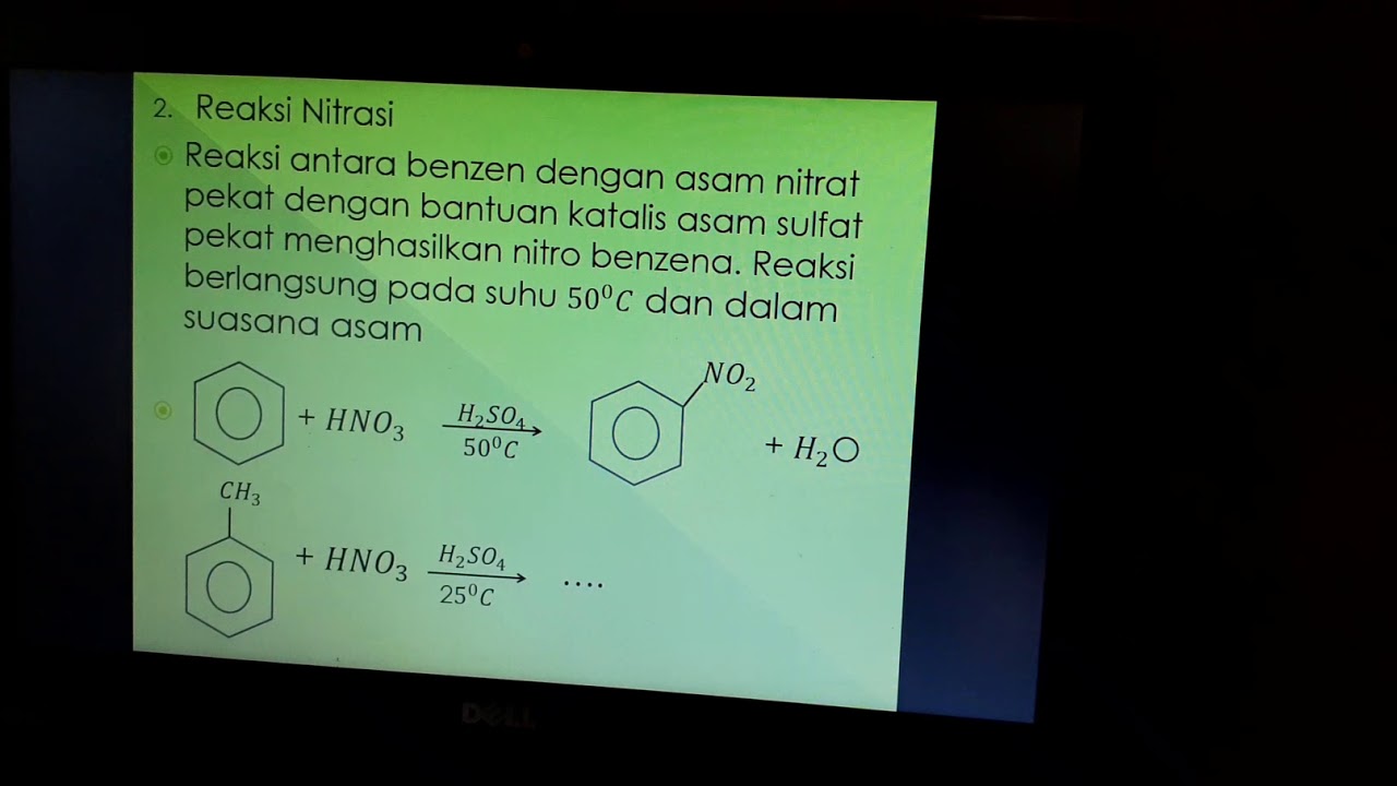Reaksi nitrasi - YouTube