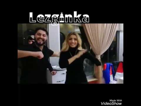 Renka ve  Eliwko LEZGiNKA Reqsi.. Танц Лезгинка На Денрождение Эльшан