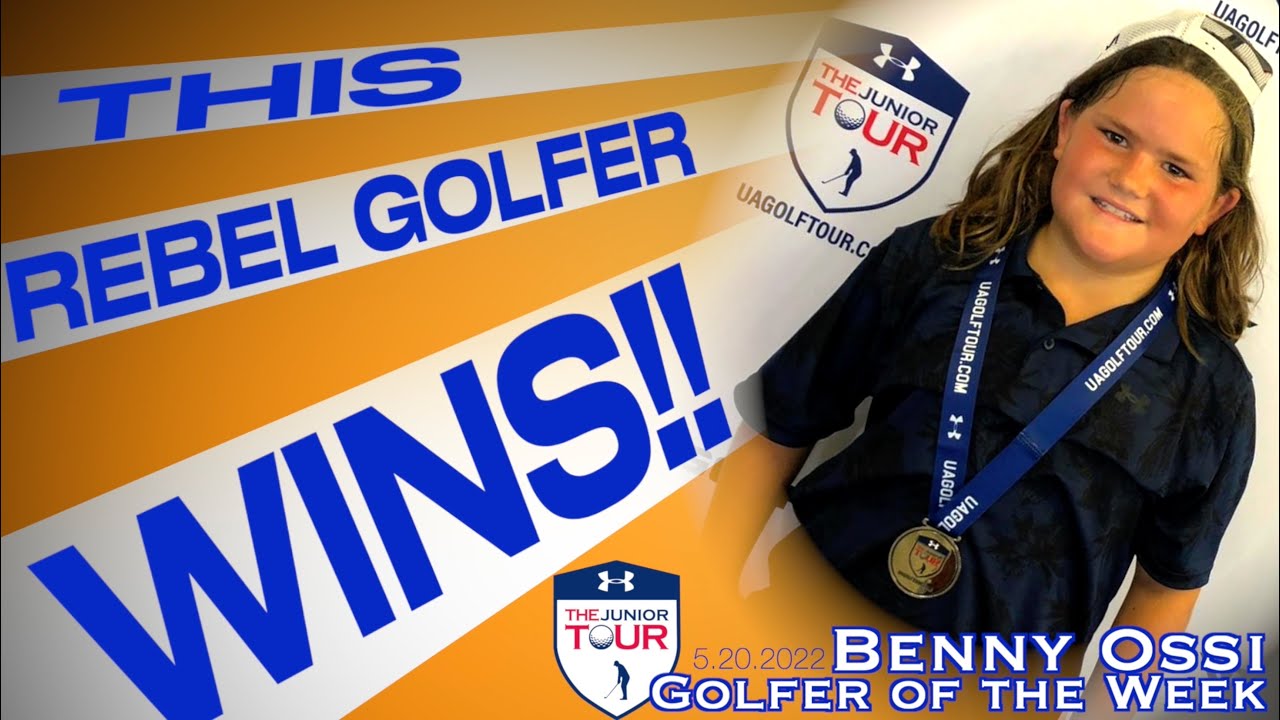 Golfer of the Week - Benny Ossi - The Junior Tour Powered by Under ...
