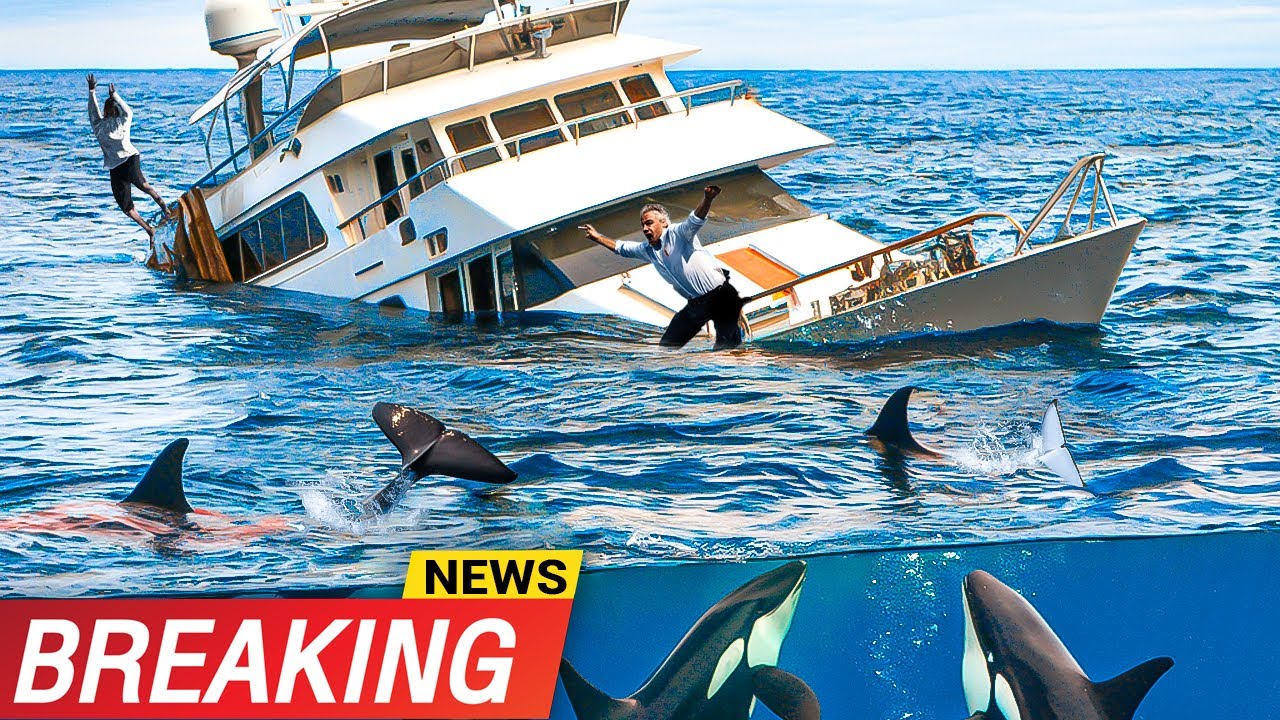 Actual Footage of FIve Horrifying attacks by "Killer Whales" Orcas sinking boats - YouTube