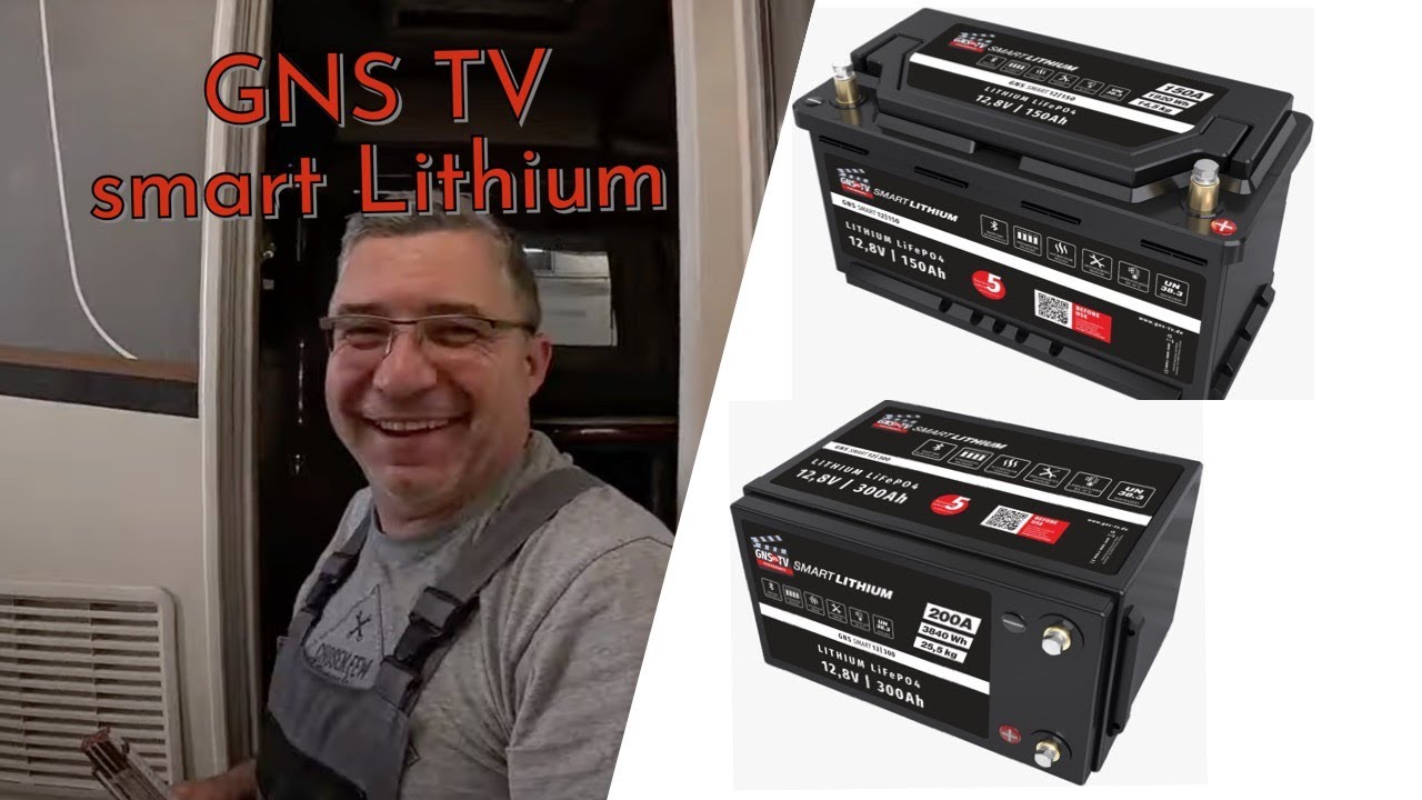 GNS TV Lithium Smart Batterie - die machen keine Probleme! bis zu 8 Jahren Garantie! - YouTube