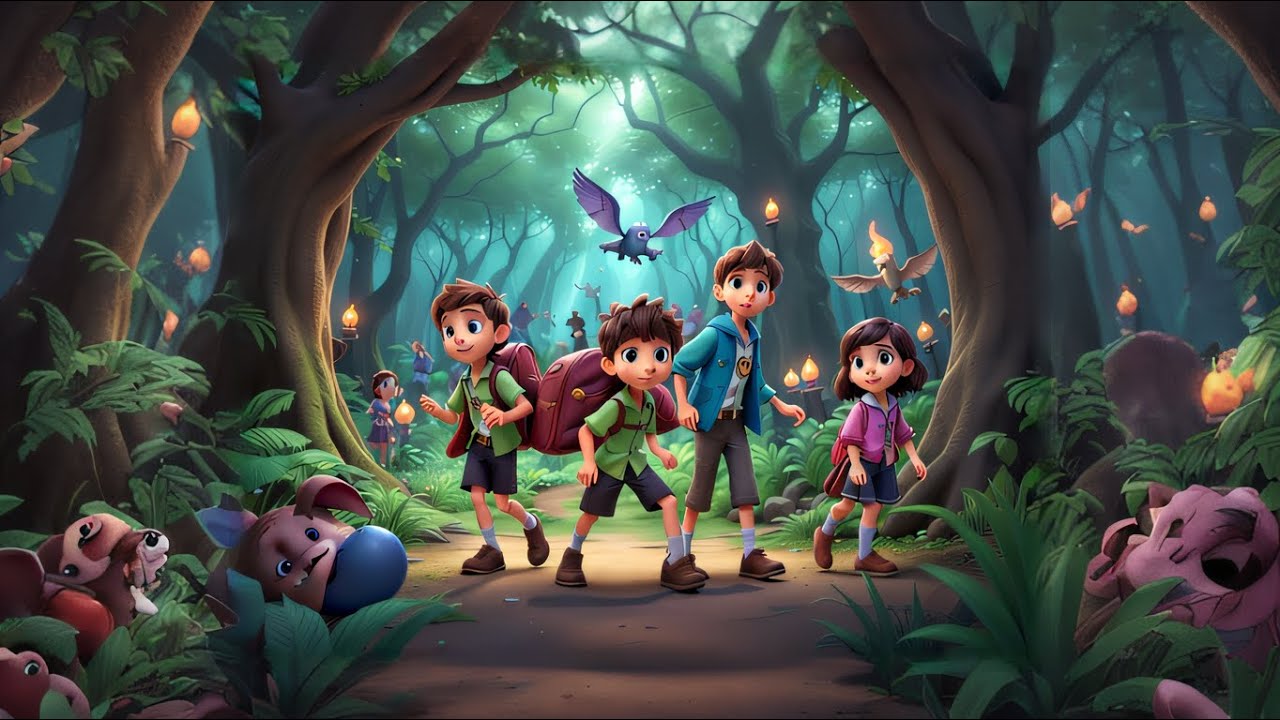 Lost in the Enchanted Forest - A Whimsical Journey Beyond Reality ...