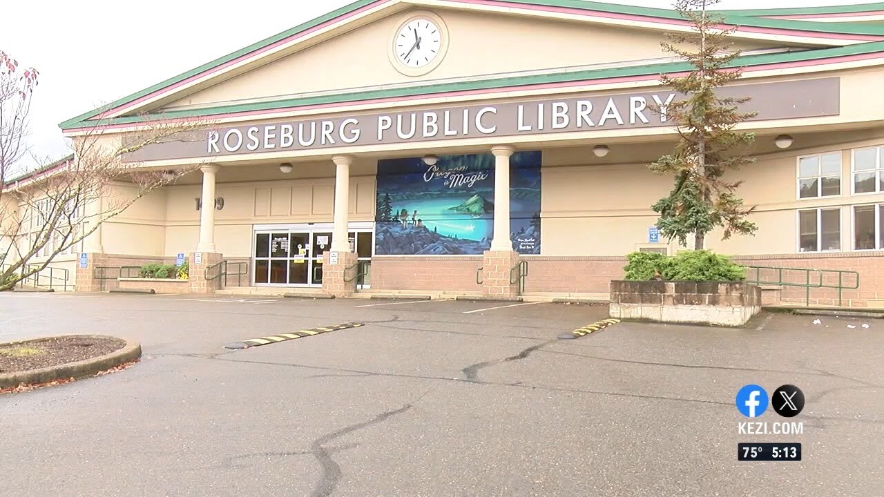 Roseburg Library has record setting month - YouTube