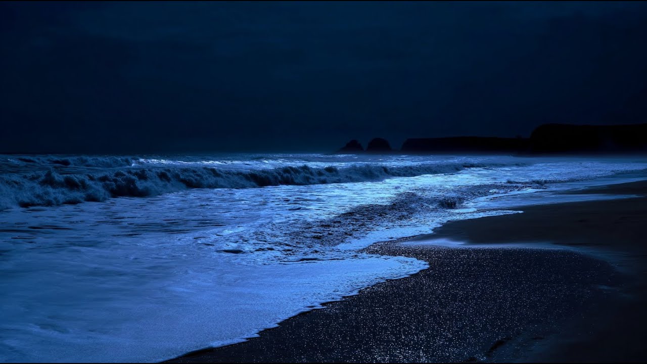 Deep Sleeping 11 Hours at Night - Ocean Waves That Helps You Sleep ...
