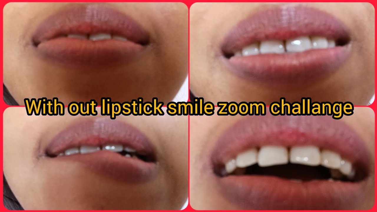 Without Lipstick Smile Zoom Challange Request video@Tasteofhome924 ...