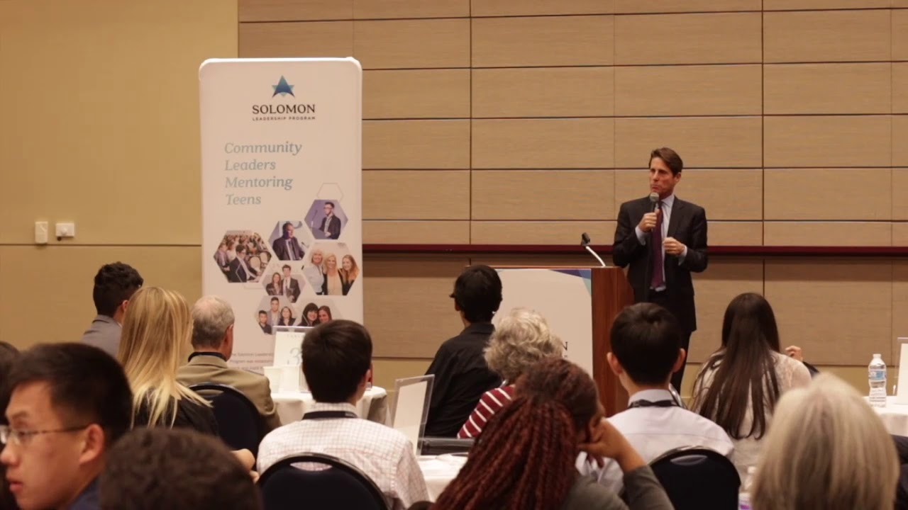 Solomon Leadership Program - Tolerance by Bruce Gendelman - YouTube