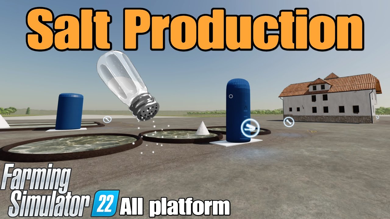 Salt Production/ FS22 mod for all platforms - YouTube