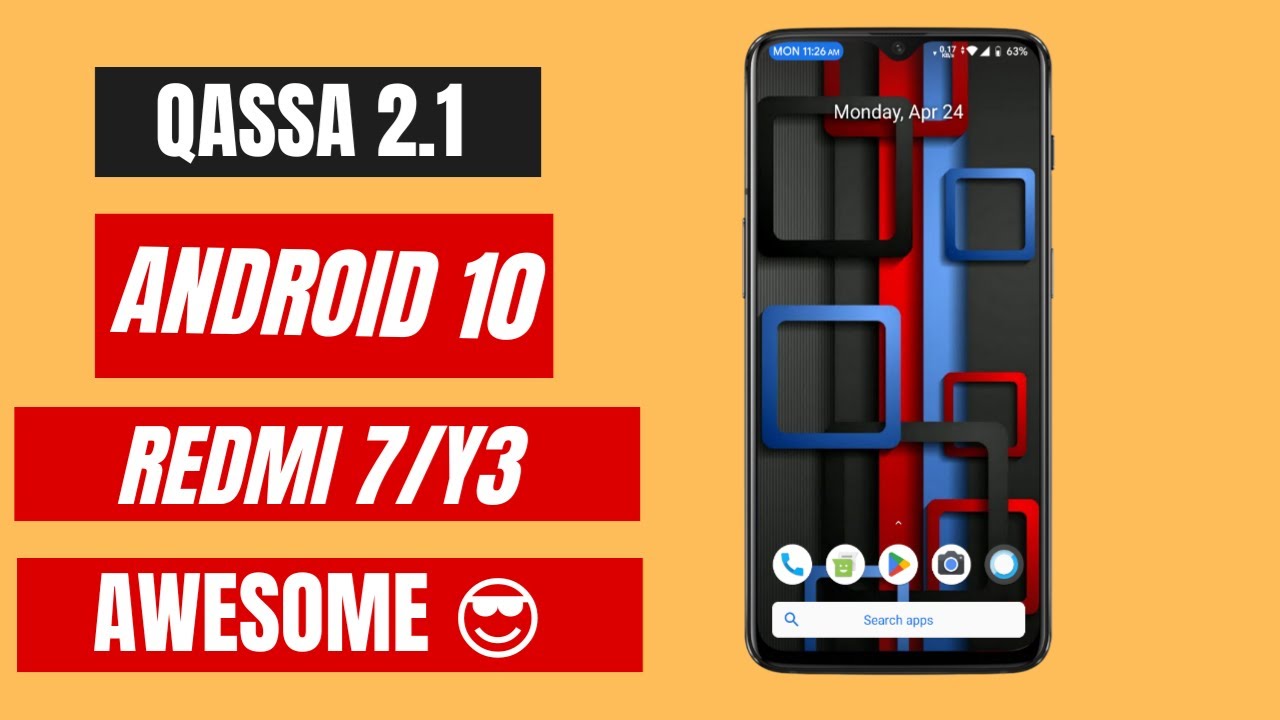 Qassa OS Android 10 New Update For Redmi 7/Y3|Installation+Full Review ...