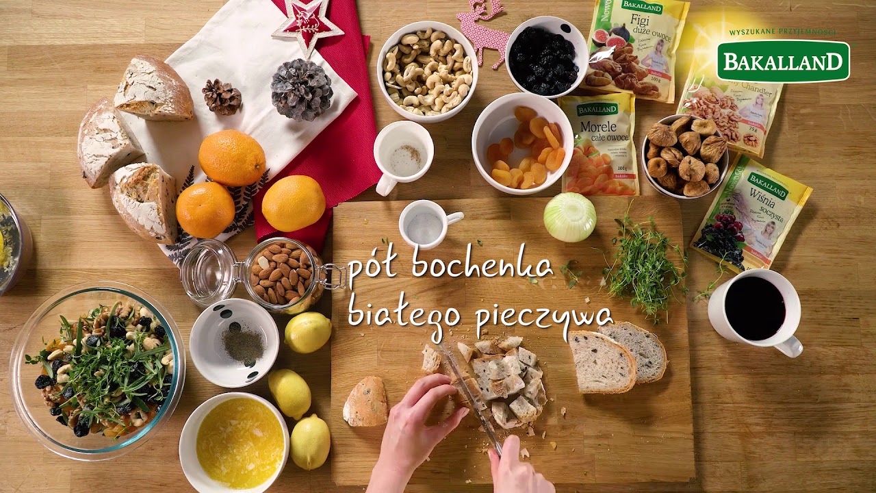 Bakalland_Kurczak w pomarańczach z bakaliami - YouTube