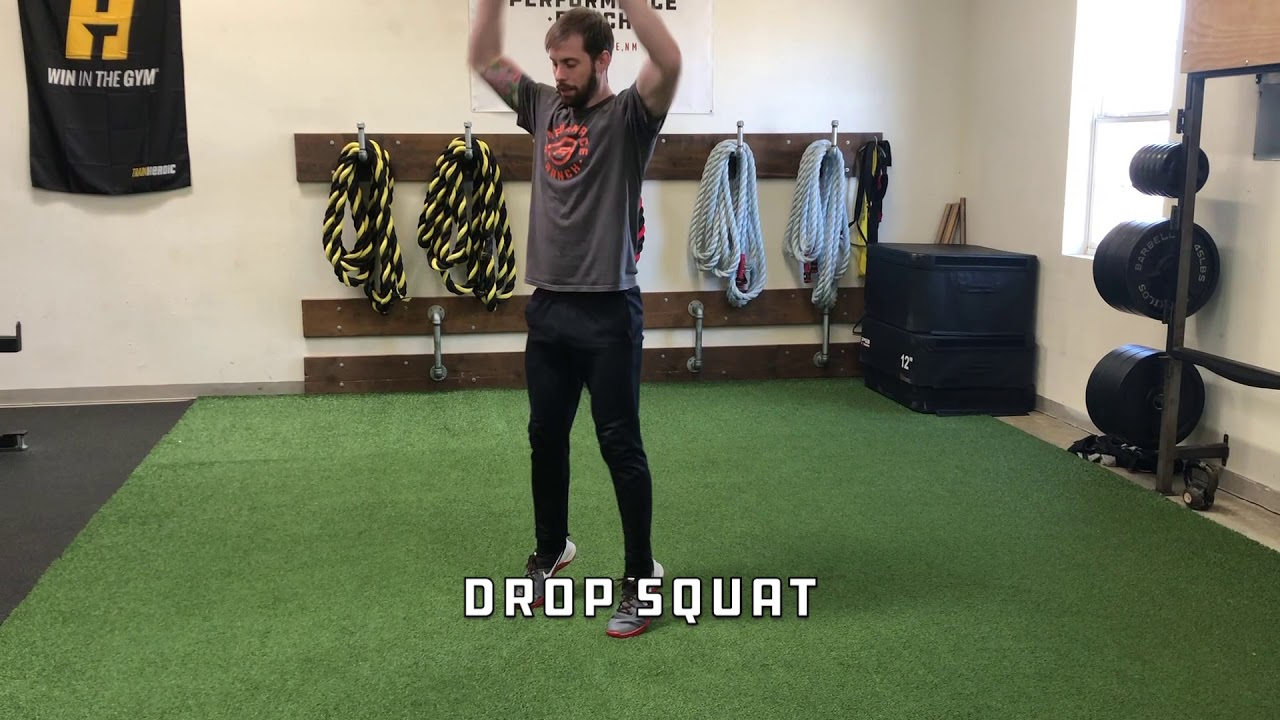 Drop Squat - YouTube