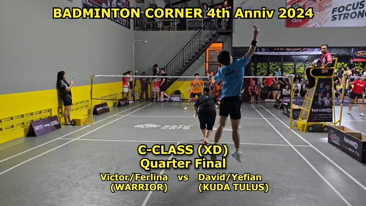 Victor Frederick C/Ferlina Kurniawan (WARRIOR) vs David Kristendi ...
