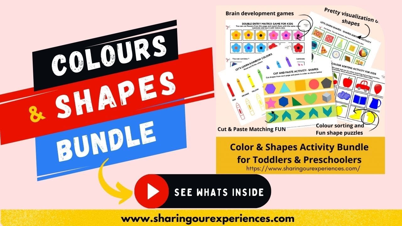 Colours and Shapes activities | Teach colours and shapes | SOE Kids ...