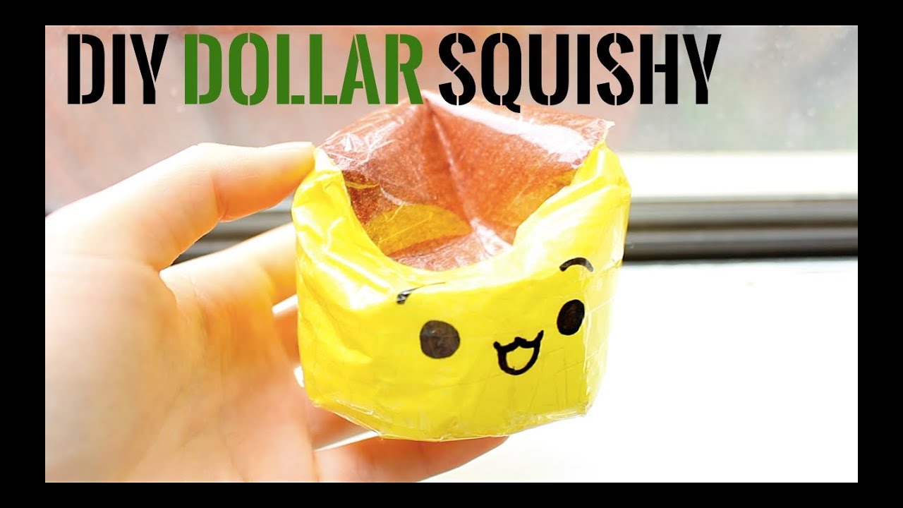 How to make a $1 squishy - YouTube