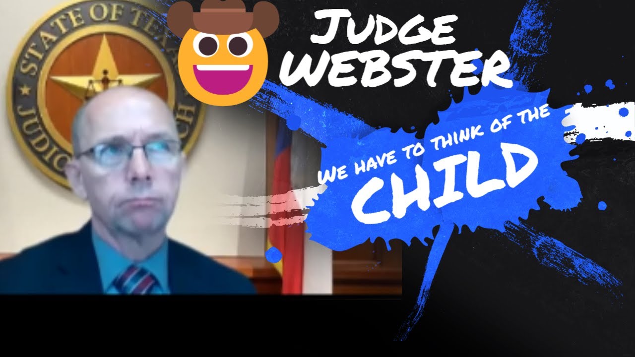 Judge Webster Makes the Tough Calls - #zoomcourt #childsupport # ...