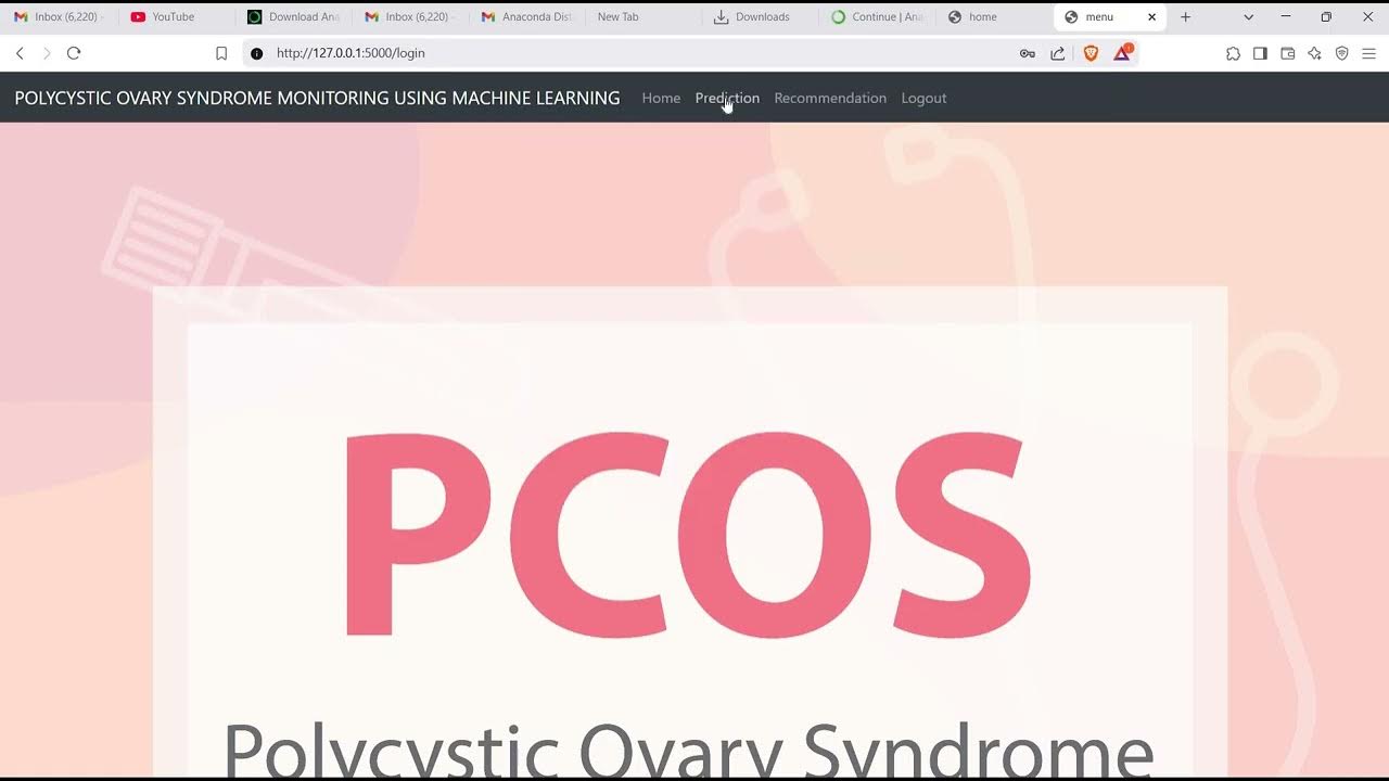 Polycystic Ovary Syndrome Monitoring Using Machine Learning - YouTube
