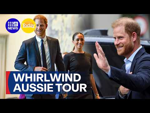 Prince Harry and Meghan Markle will arrive Down Under as 'non-royals' | 9 News Australia