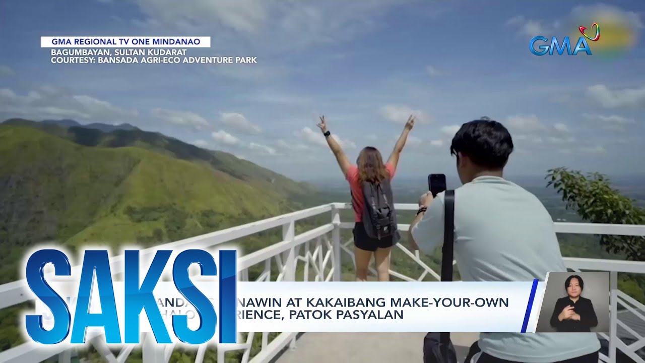 Relaxing na sunrise view, masisilayan sa Mount Olis | Saksi - YouTube