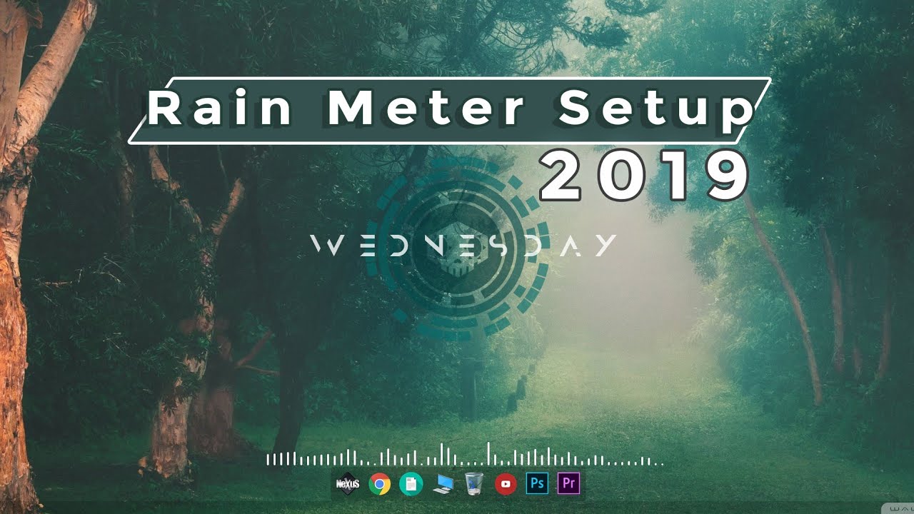 Make Your Windows Look Awesome | Rainmeter Setup Episode #1 - YouTube