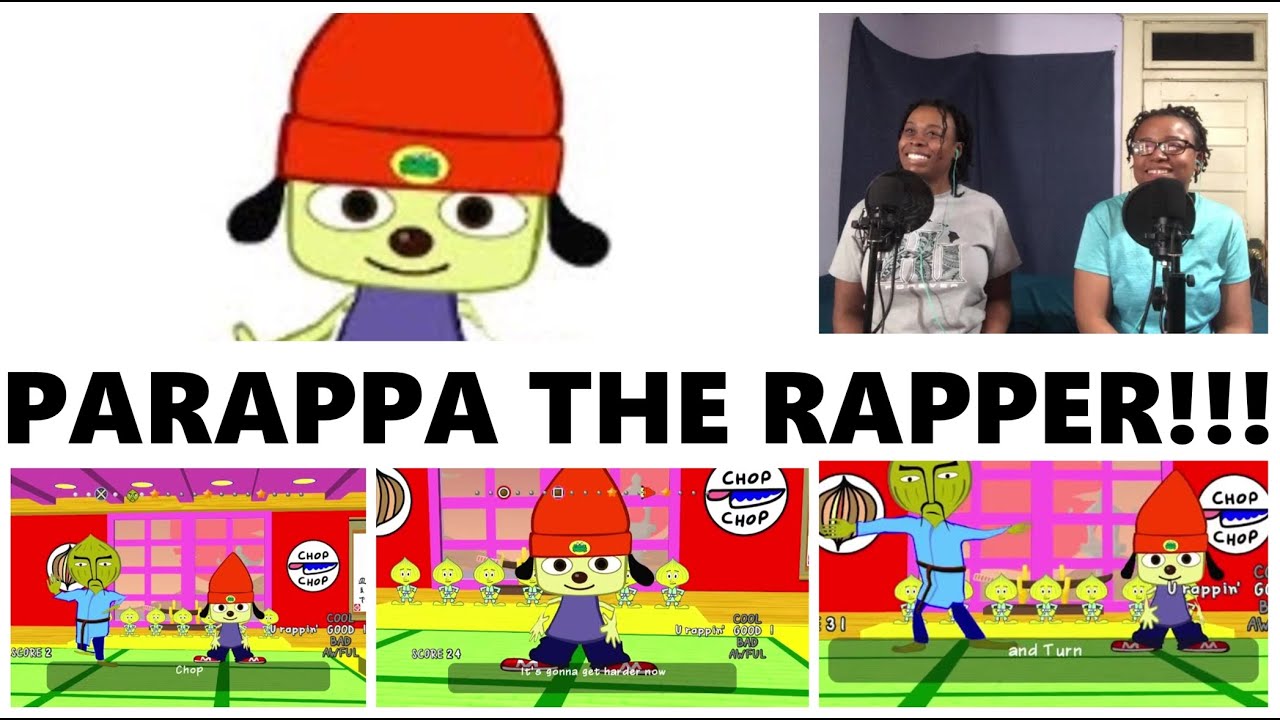 PaRappa the Rapper gameplay on PS/PS4 - Good Vintage Gaming - YouTube
