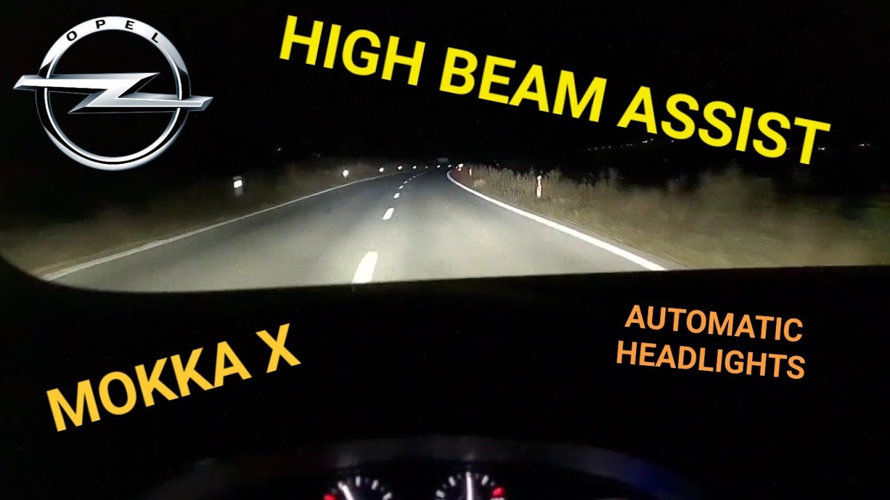 Automatic Headlights & Automatic High Beams | OPEL/VAUXHALL MOKKA X ...