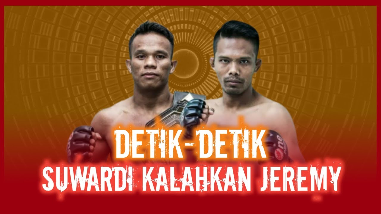 Rematch! Suwardi Tumbangkan Jeremy Siregar - One Pride MMA Jeremia ...