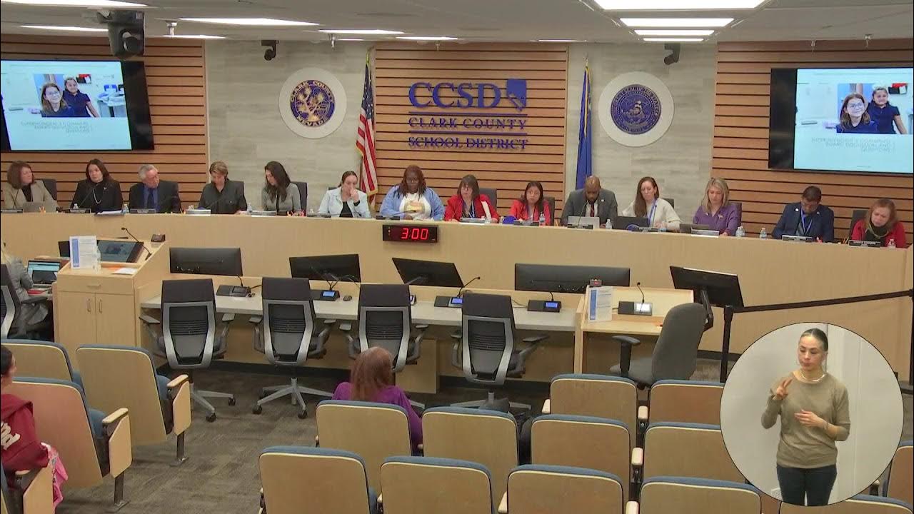 CCSD Board of School Trustees - Regular Meeting- 2.13.25 - YouTube