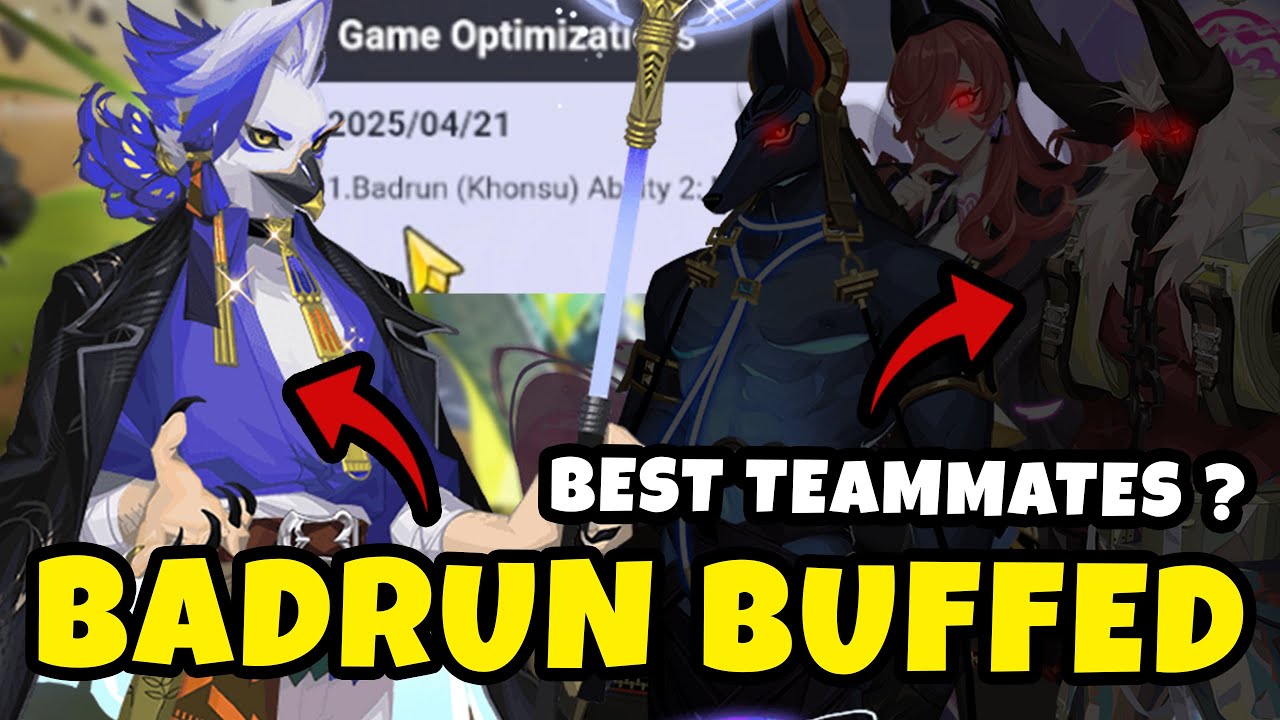 BADRUN BUFFED! TESTING HIS BUFF AND POTENTIAL BEST TEAM COMBOS ...