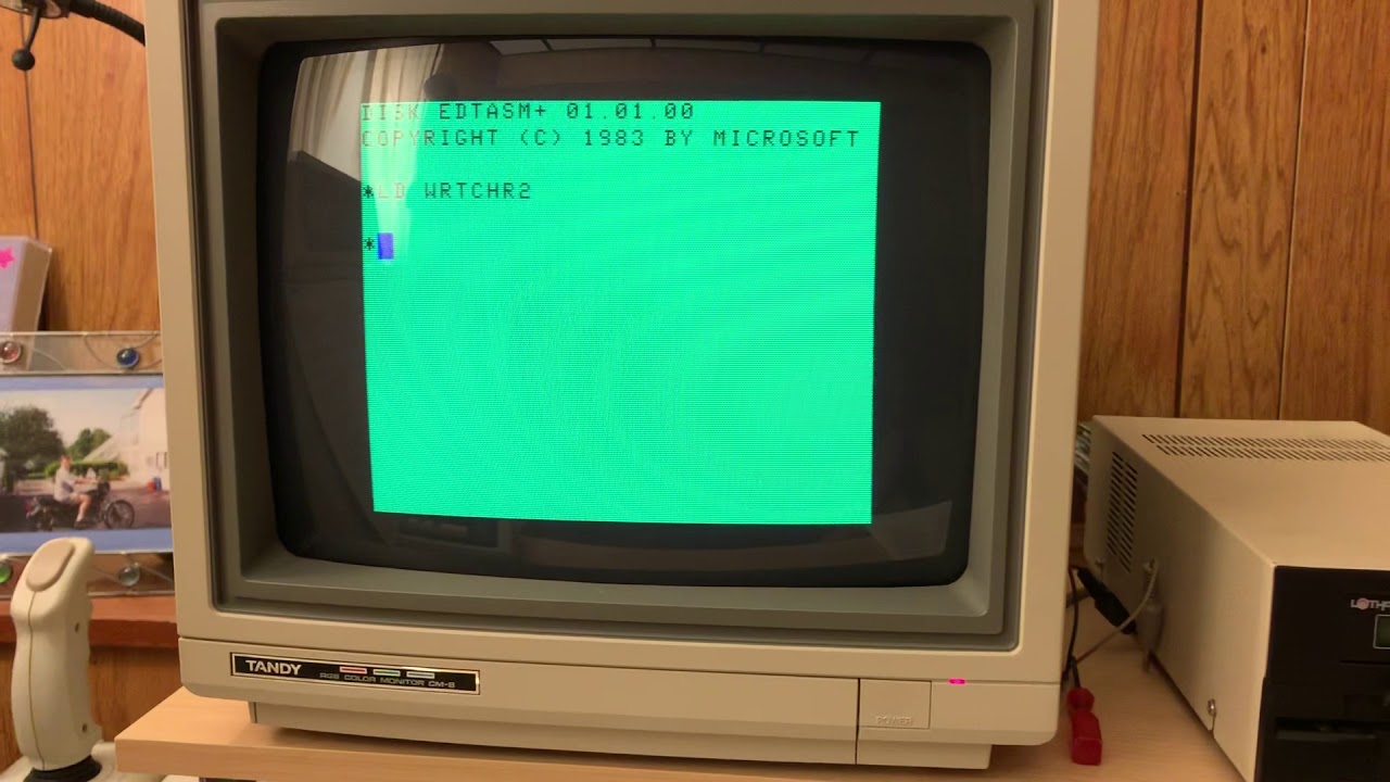 Revisiting assembly language on the Color Computer 3 - YouTube