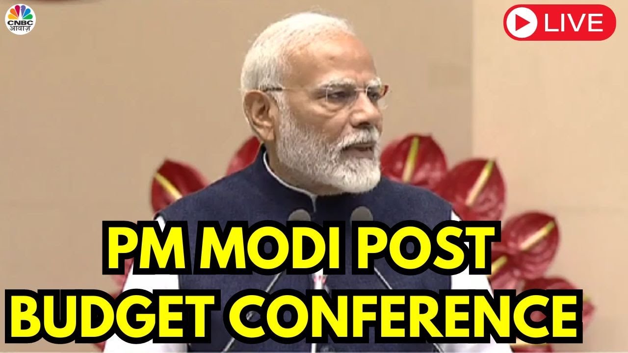 🔴 PM Modi Post Budget LIVE | PM To Address Inaugural Session Of CII Post Budget Conference - YouTube