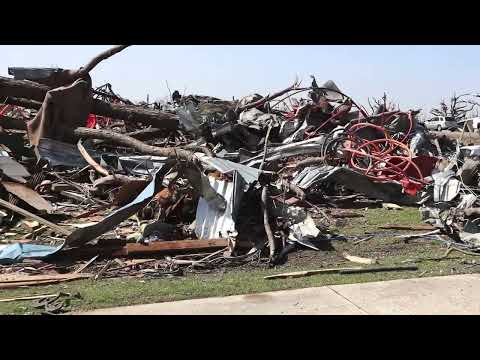 Rolling Fork, Mississippi Tornado Damage - YouTube
