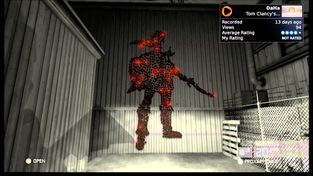 DaHa art: Link silhouette Brag Clip [Splinter Cell: Conviction] - YouTube