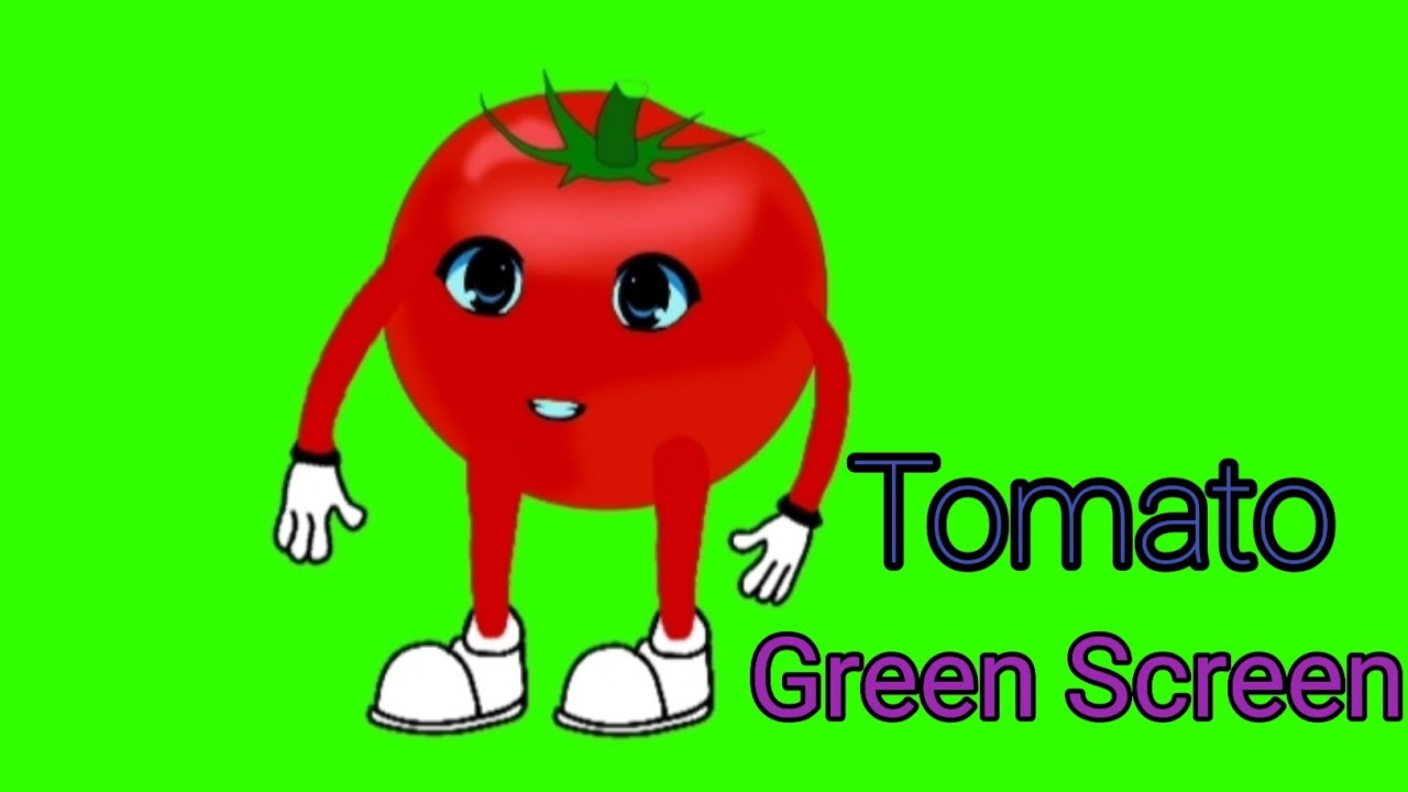 Tomato/Tometo talking character Animation eye blinking hand movement ...