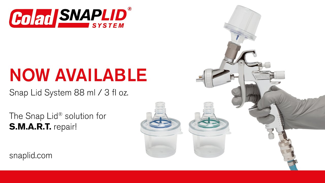 Colad Snap Lid System® 88 ml / 3 fl oz. - SMART repair - YouTube