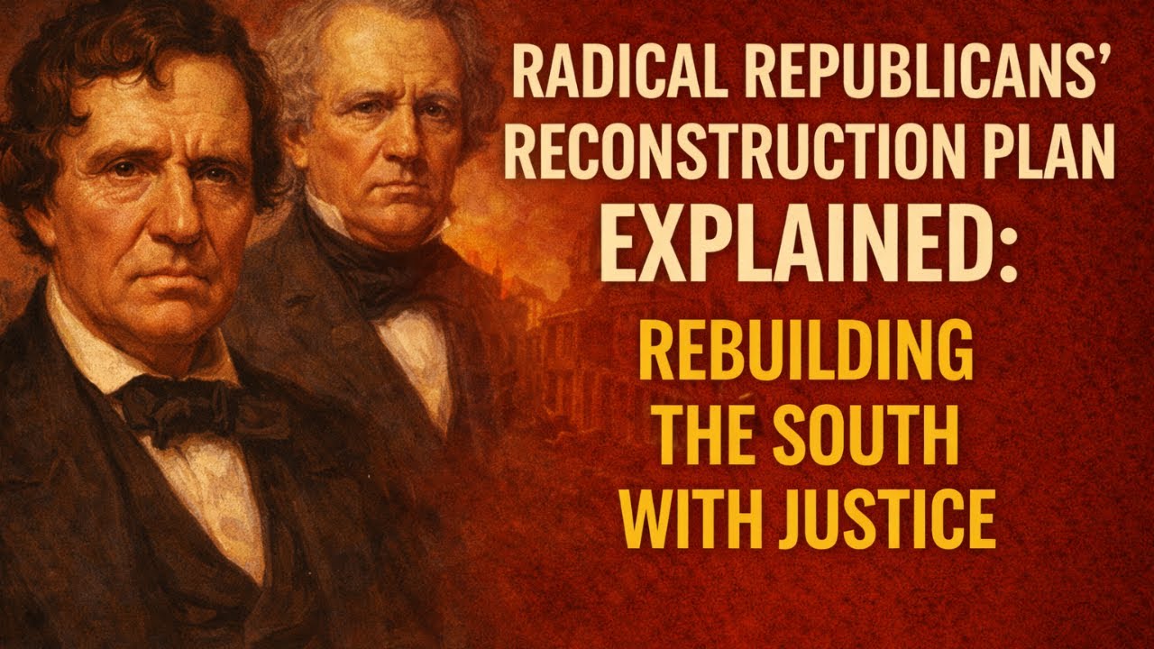 Radical Republicans' Reconstruction Plan Explained: Rebuilding the ...