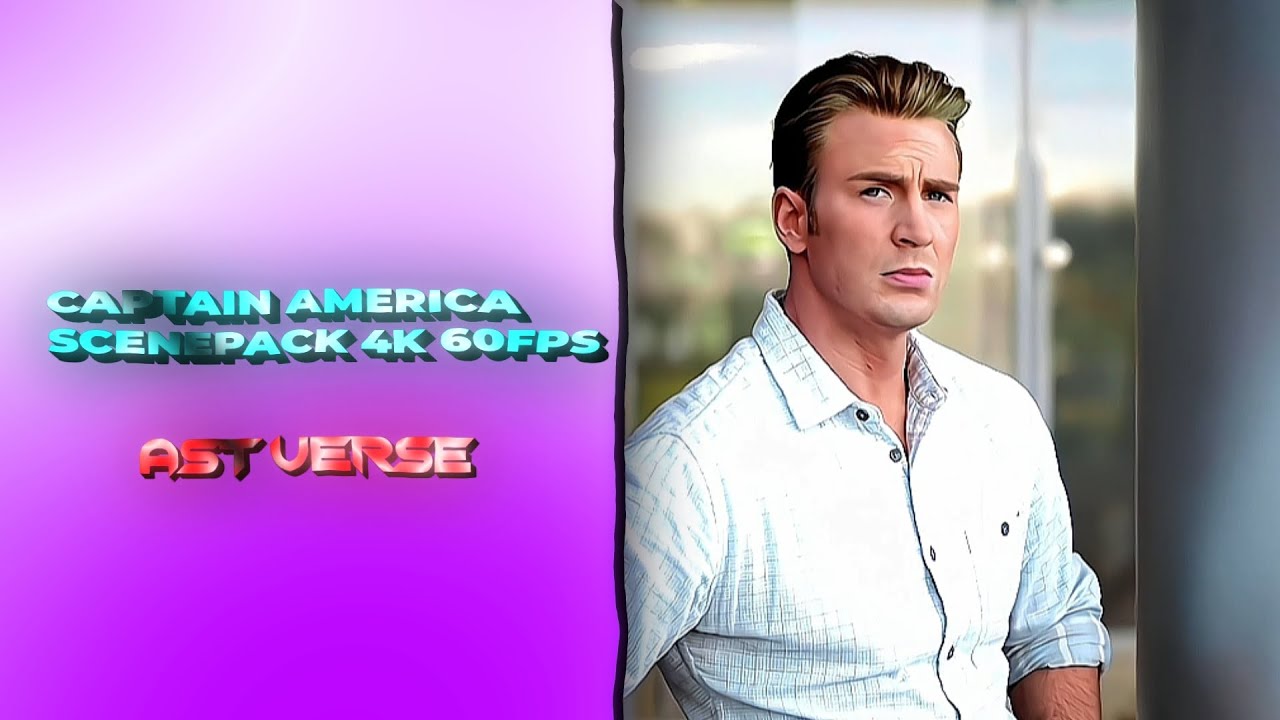 Captain America 4k 60 FPS Scene Pack For edits #marvel #dc #4k # ...