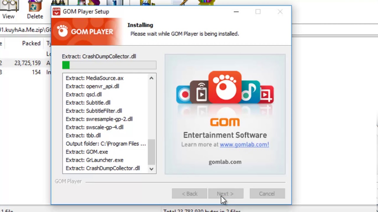 Tutorial install gom player - YouTube