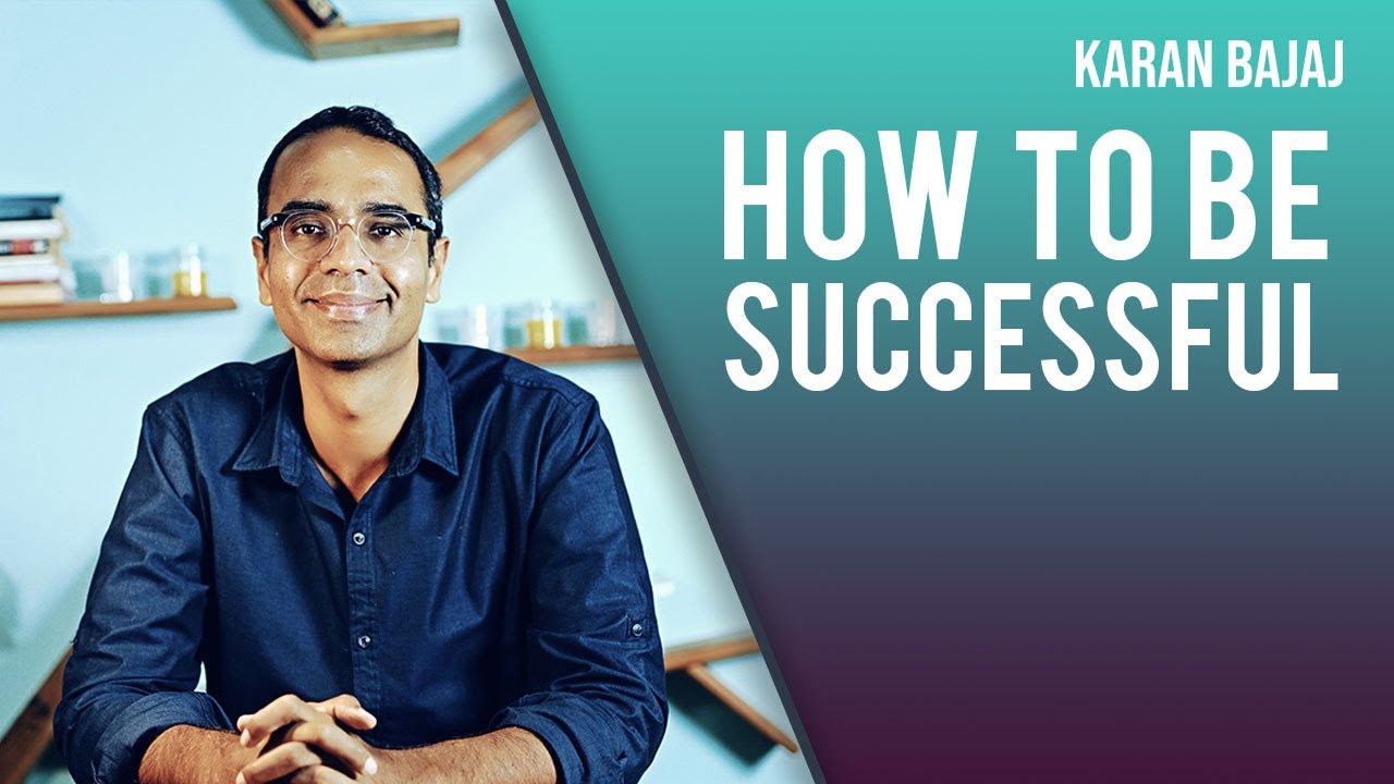 3-Step Formula To Succeed | Karan Bajaj - YouTube