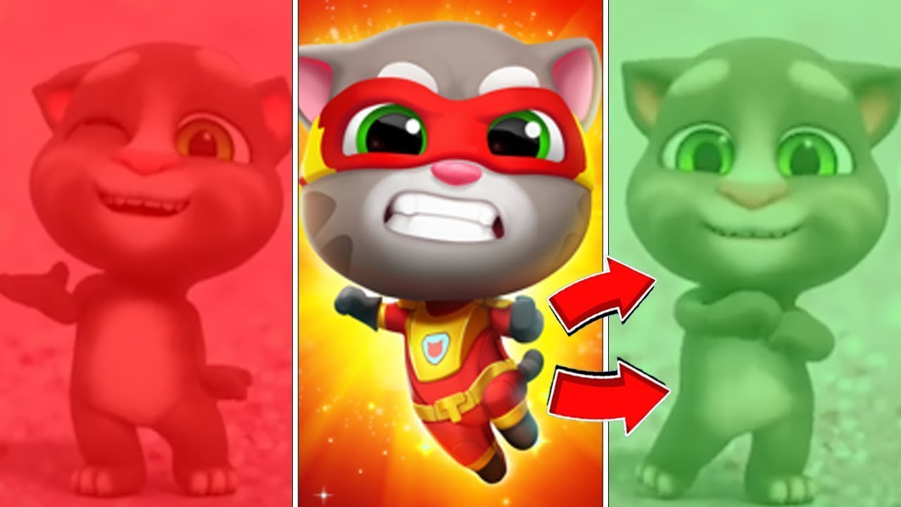 Mèo Talking Tom Dancing Cute Baby - Dancing Tom Colors - Tik Tok (5 ...
