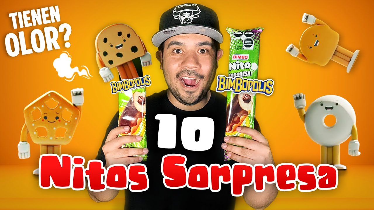 ¡Abro 10 Nito Sorpresa de Bimbopolis! Figuras con olor a pan? - YouTube
