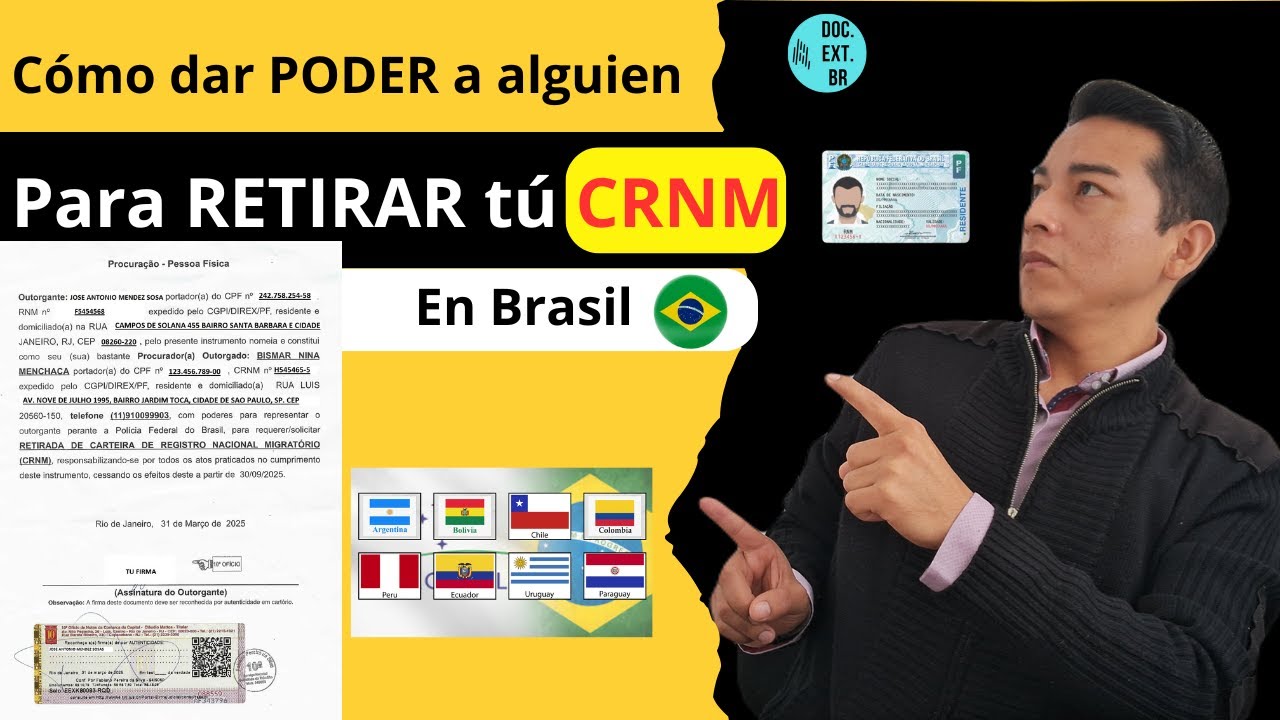 Solución para extranjeros en Brasil: Cómo delegar una persona para ...