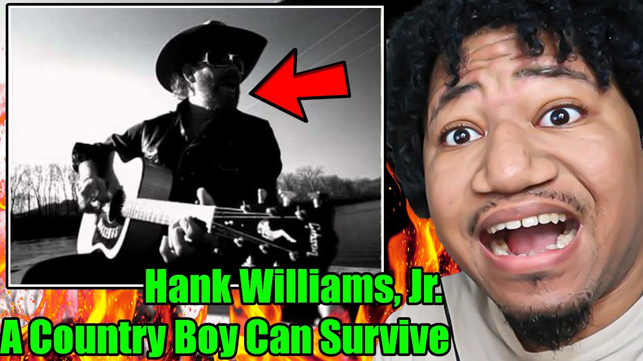 FIRST TIME HEARING! Hank Williams, Jr. - "A Country Boy Can Survive ...