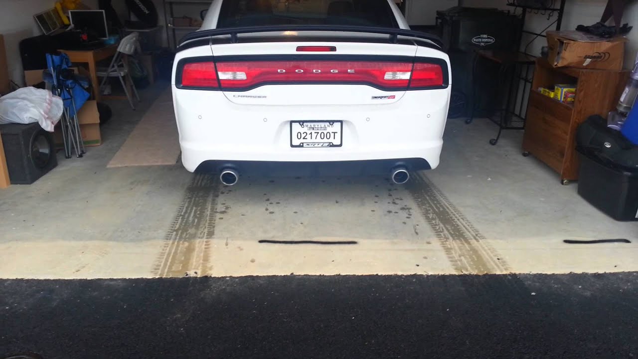 2013 SRT8 Charger resonator delete - YouTube