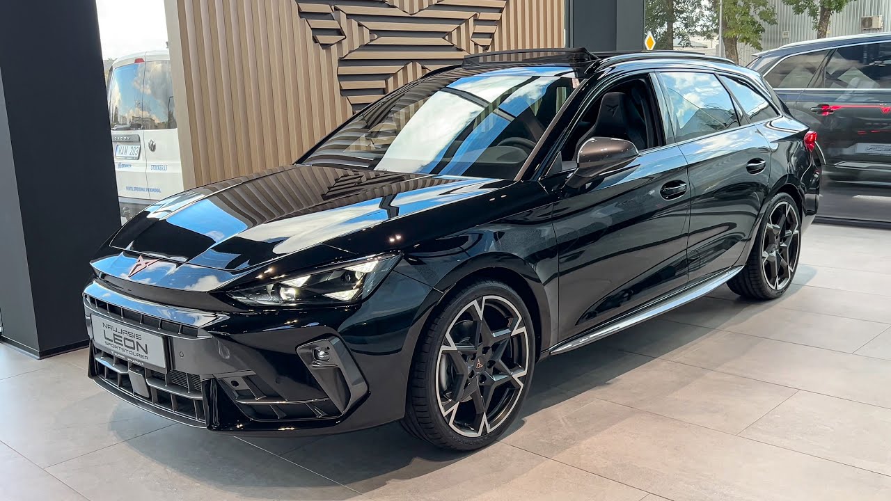 2024 Cupra Leon Midnight Black - Interior and Exterior Walkaround - YouTube