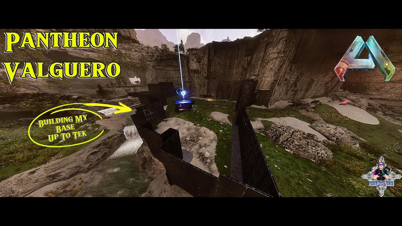 Building Up To Tek On Base - Ark Survival Ascended Valguero - YouTube