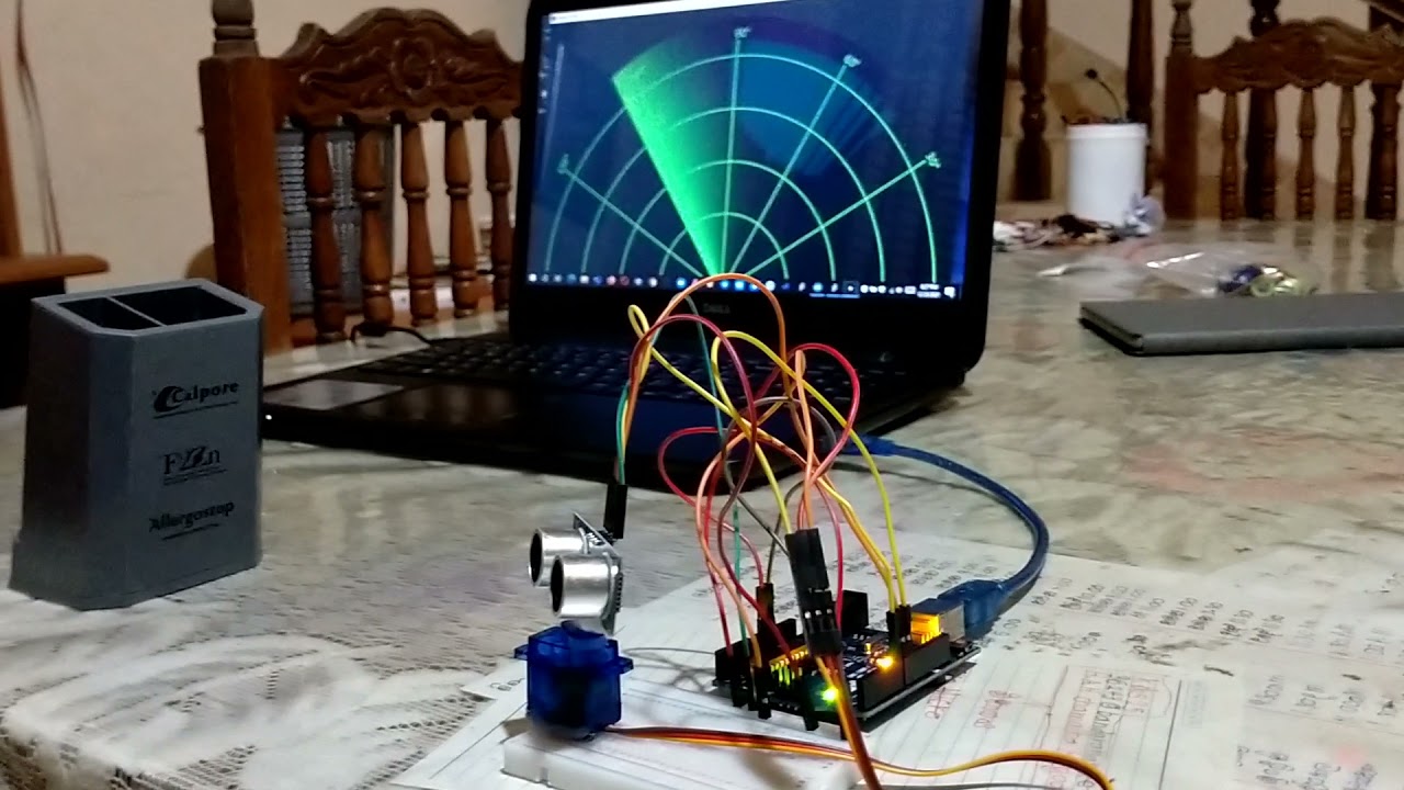 ARDUINO REDAR SYSTEM - YouTube
