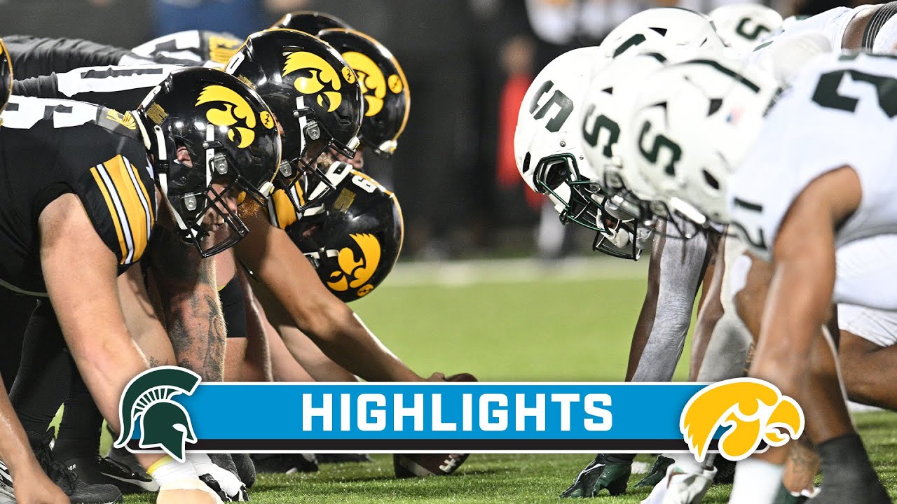 Michigan State at Iowa | Highlights | Big Ten Football | Sept. 30, 2023 ...