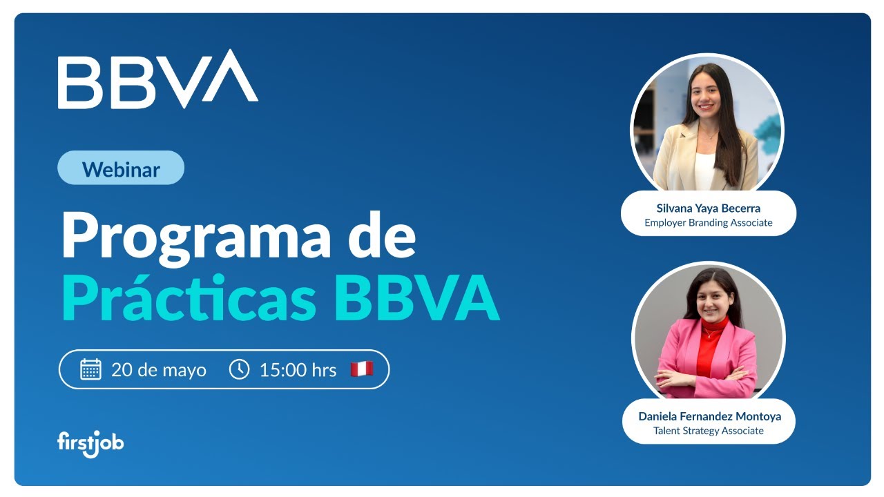 Programa de Prácticas BBVA 💙 - YouTube